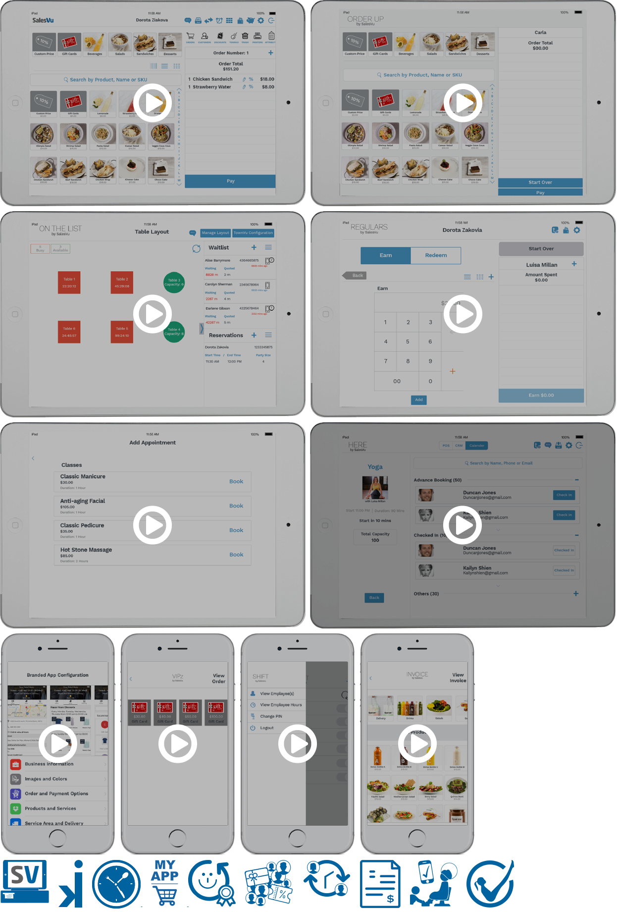 POS System - Point of Sale for iPad and iPhone | SalesVu